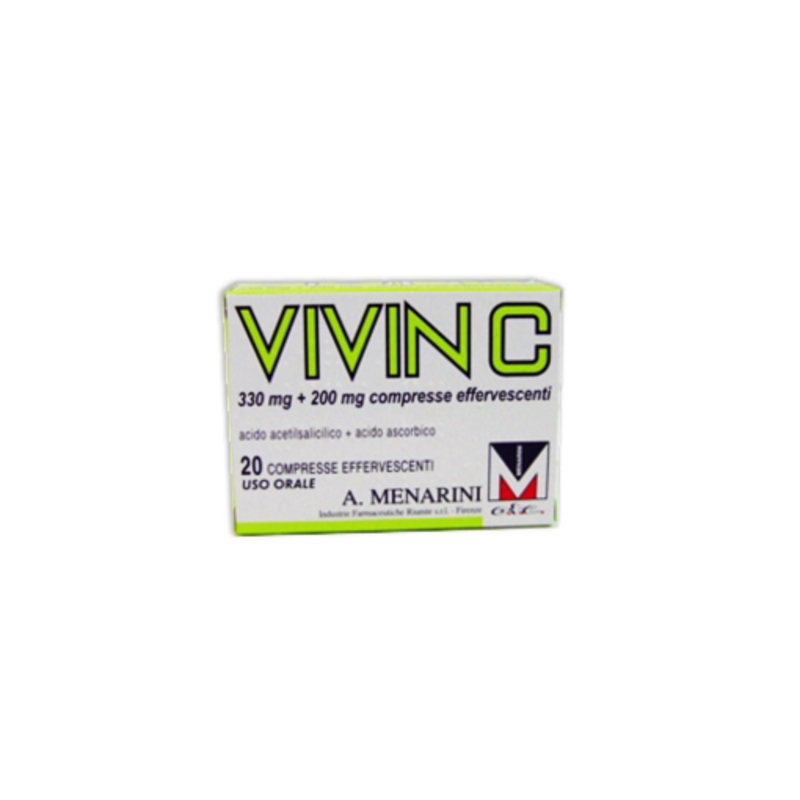 Vivin C 330 Mg + 200 Mg Compresse Effervescenti 20 Compresse ...