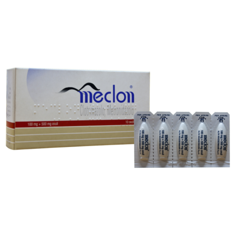 Meclon 100 Mg + 500 Mg Ovuli 10 Ovuli | MarconiFarma - La tua farmacia ...