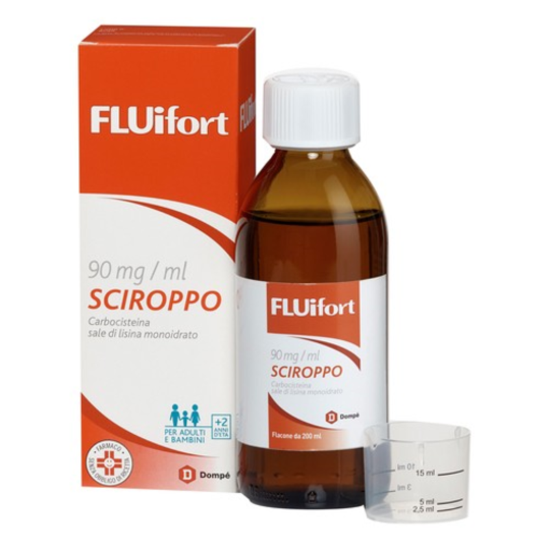 Fluifort 90 Mg/Ml Sciroppo Flacone 200 Ml | MarconiFarma - La tua ...