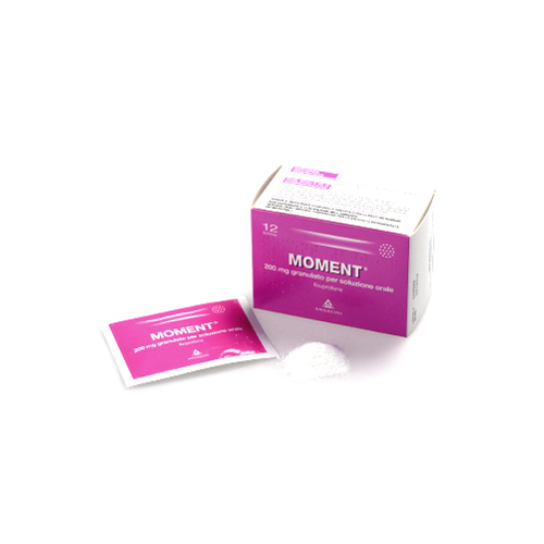 Moment 200 Mg Granulato Per Soluzione Orale 12 Bustine | MarconiFarma ...