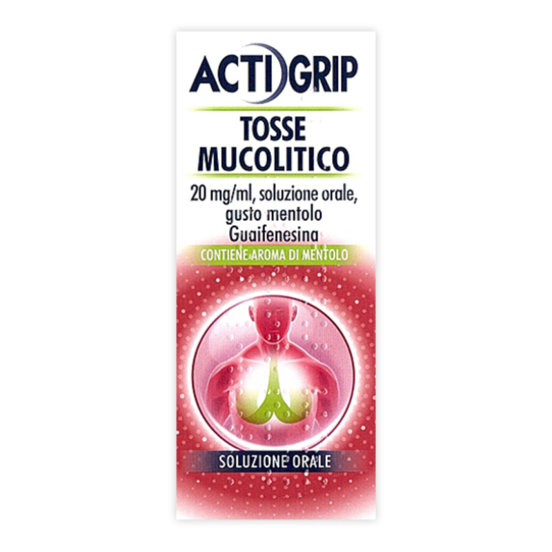 Actigrip Tosse 20 Mg/Ml Soluzione Orale Flacone Vetro Da 150 Ml ...