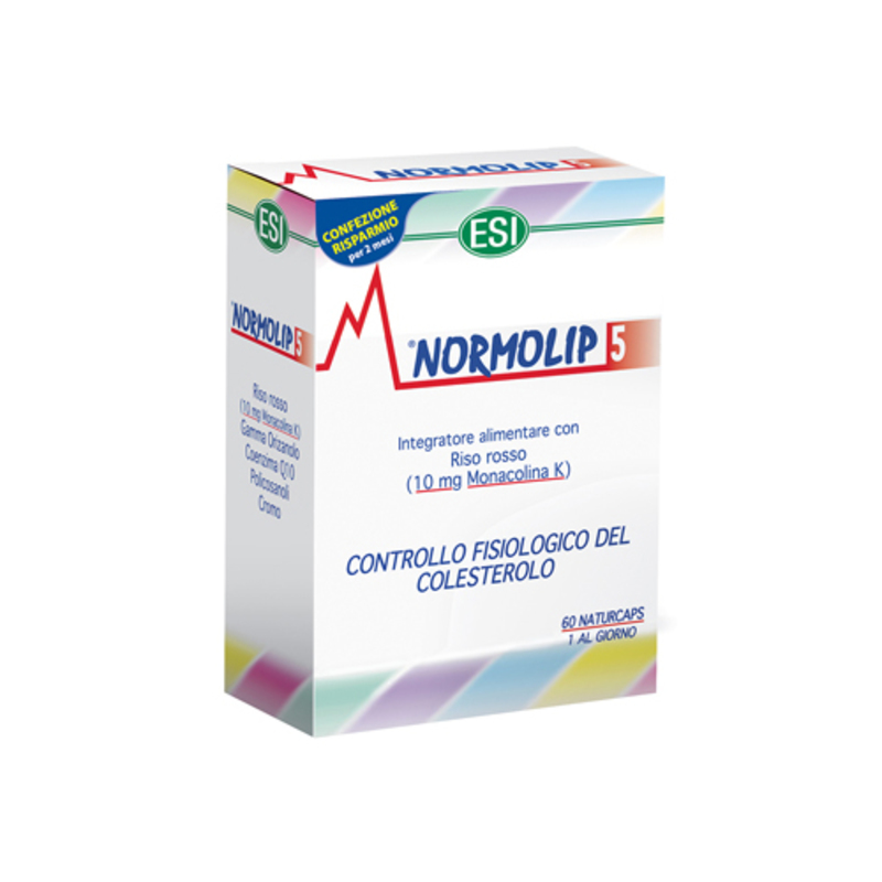 Esi Normolip 5 Integratore Colesterolo 60 Capsule | MarconiFarma - La ...