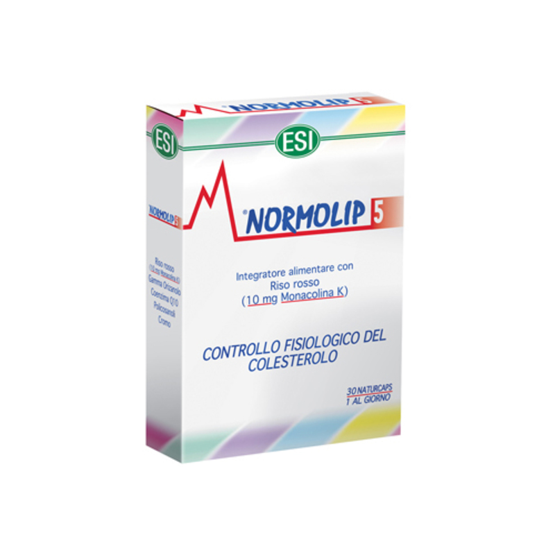 Esi Normolip 5 Integratore Colesterolo 30 Capsule | MarconiFarma - La ...
