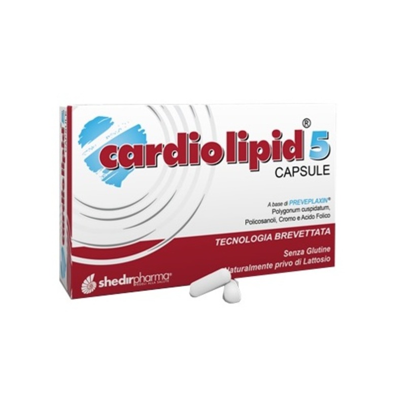 Cardiolipid 5 Integratore Colesterolo 30 Capsule | MarconiFarma - La ...