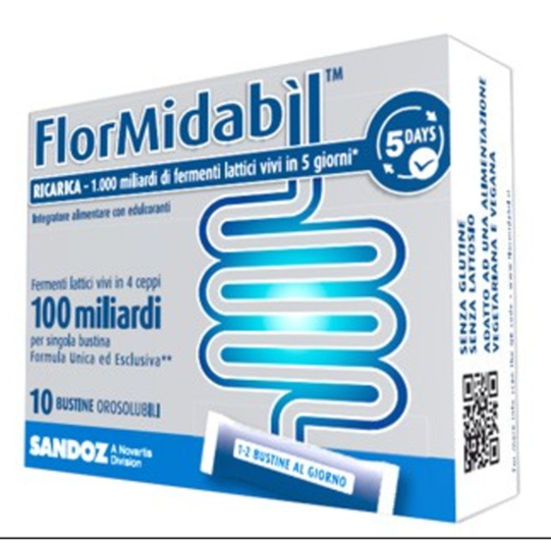 Flormidabil Integratore Con 100 Miliardi Di Fermenti Lattici Vivi ...