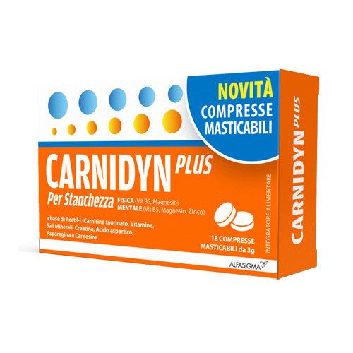 Carnidyn Plus 18crp Masticabil | MarconiFarma - La tua farmacia online ...