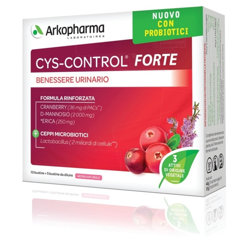 Cys Control Forte Prob 15bust | MarconiFarma - La tua farmacia online ...
