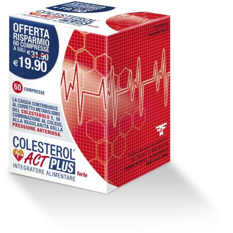 Colesterol Act Plus Forte Integratore Colesterolo 60 Compresse ...