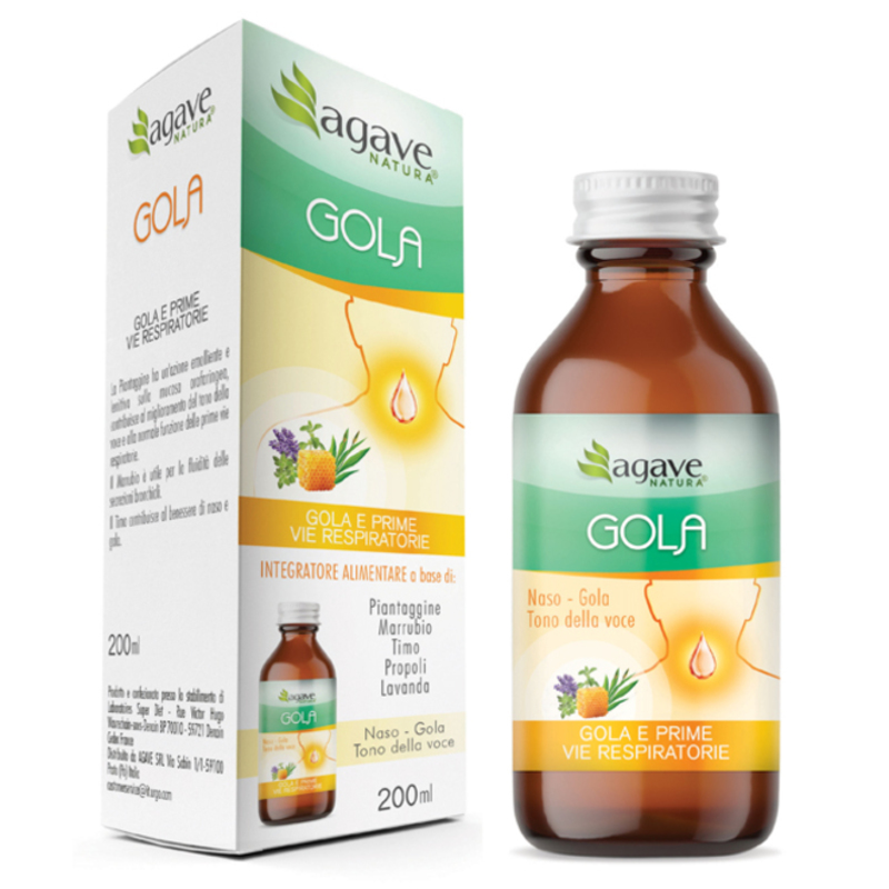 Agave Natura Sciroppo Gola | MarconiFarma - La tua farmacia online di ...